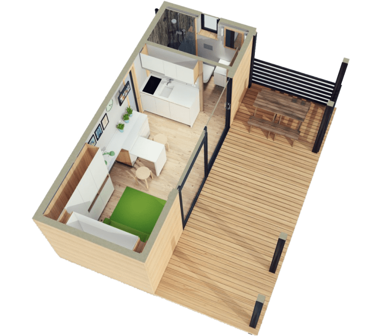 Modular Tiny Houses – Build your dream modular tiny house on wheels or ...